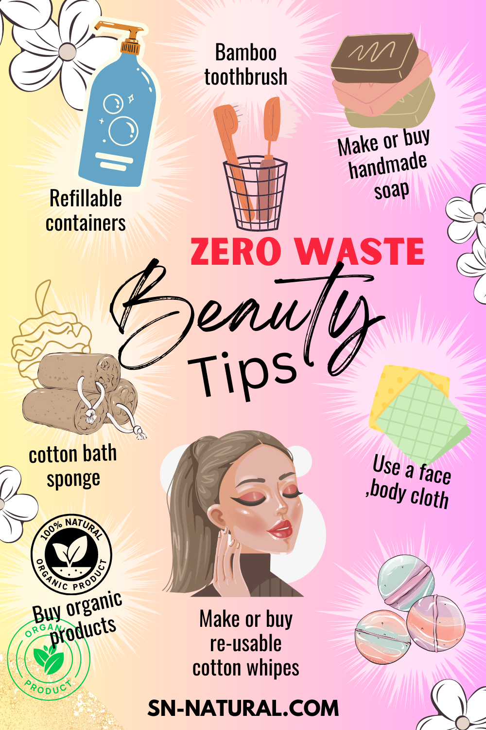 Zero Waste Beauty Tips: A Guide to Sustainable Beauty - SN NATURAL