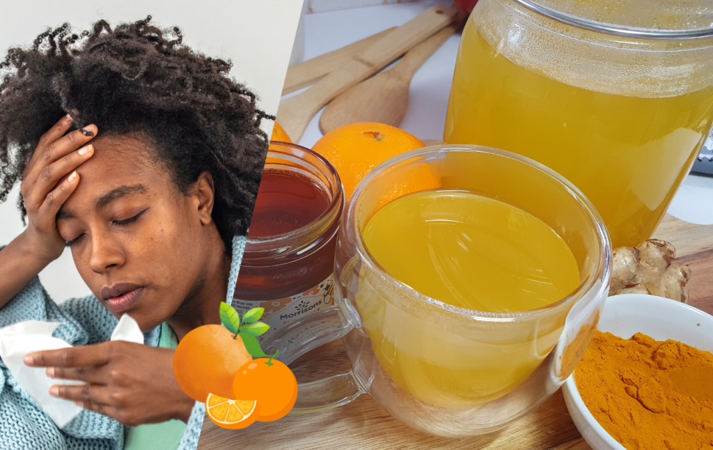 Orange and Herb Drink Recipe to Combat Cold and Flu Symptoms - SN NATURAL