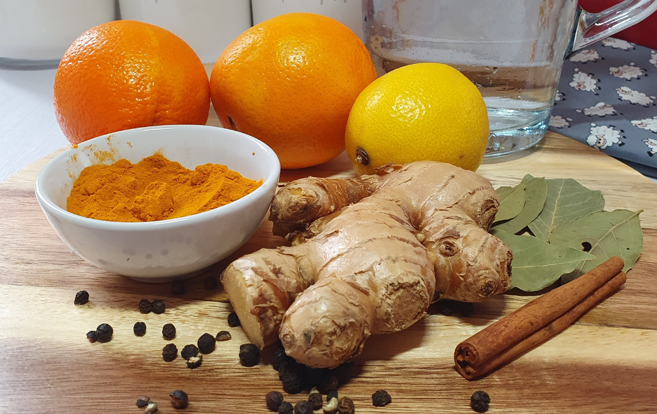 Orange and Herb Drink Recipe to Combat Cold and Flu Symptoms - SN NATURAL